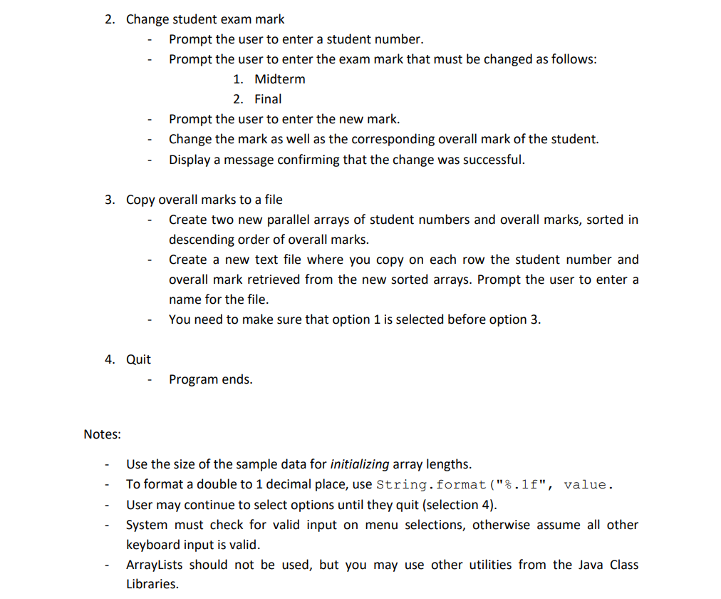 Solved Write a program called CourseMarks that reads the | Chegg.com