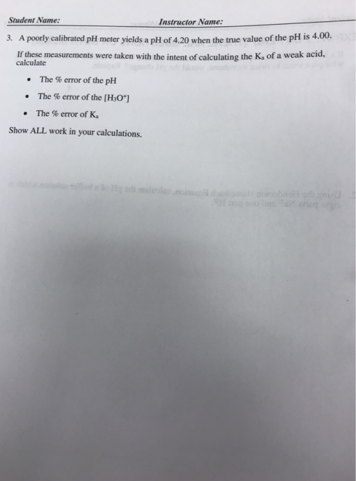 Solved Student Name: Instructor Name: EXP #7: POST-LAB | Chegg.com