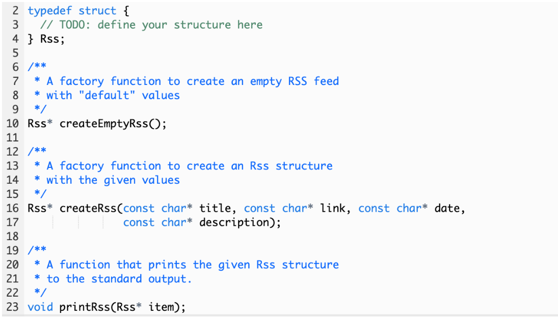 Solved In this activity, you will complete the RSS Client | Chegg.com
