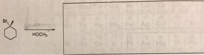 Solved Br, HOCH3 | Chegg.com