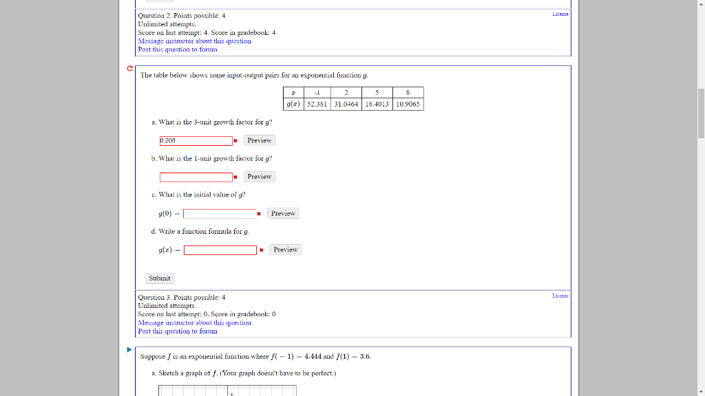 Solved Question 2 Points Possible 4 Unlimited Attempts