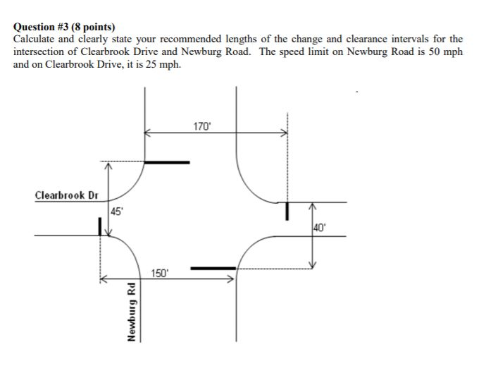Solved Question #3 (8 points) Calculate and clearly state | Chegg.com