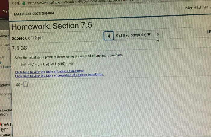 Solved 0 0 a https/www.mathx.com/Student/playerHomewonea | Chegg.com