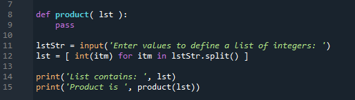 Solved Using Python Complete the code provided in | Chegg.com