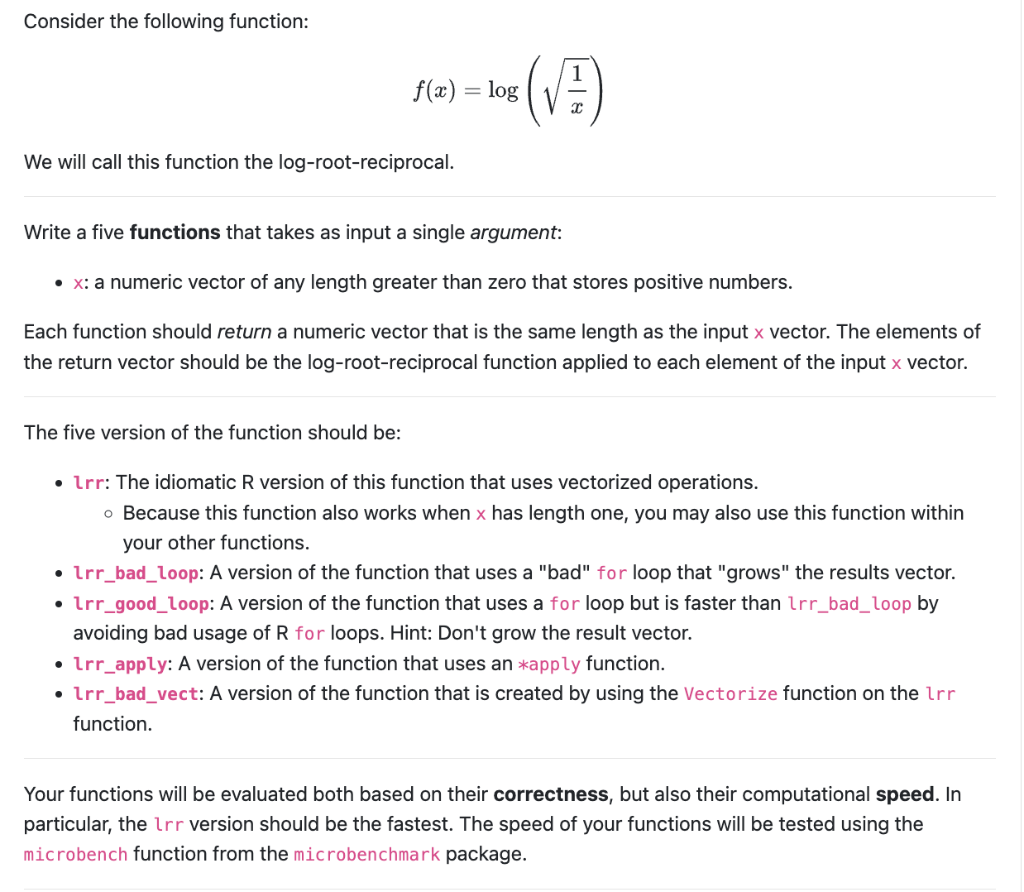 Solved Consider the following function: f(x)=log(x1) We will | Chegg.com