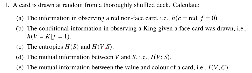 Solved A standard deck of cards contains 4 suits −↷,⋄,↔,⋄ | Chegg.com