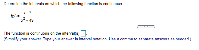 Solved Determine the intervals on which the following | Chegg.com