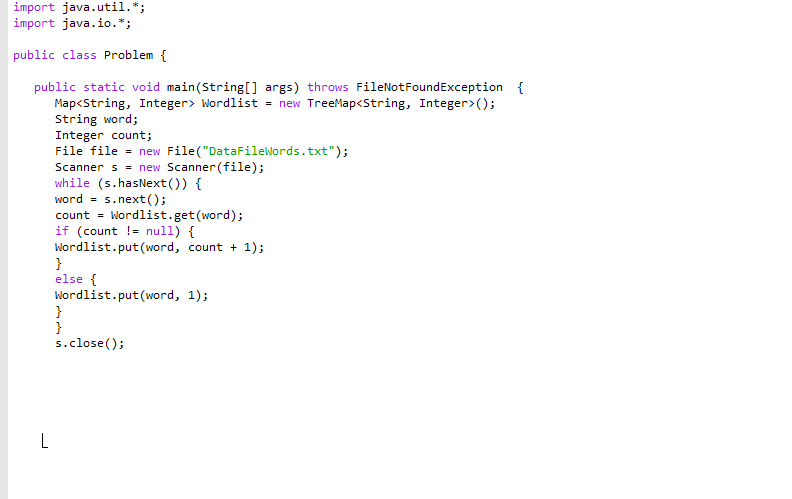 Solved import java.util.*; import java.io.*; public class | Chegg.com