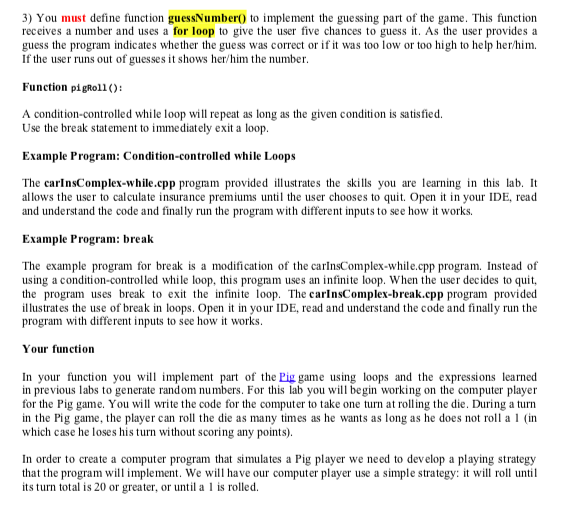 Solved Your function For your function you must make some | Chegg.com