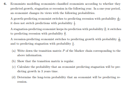 Solved Economists modelling economists classified economists | Chegg.com