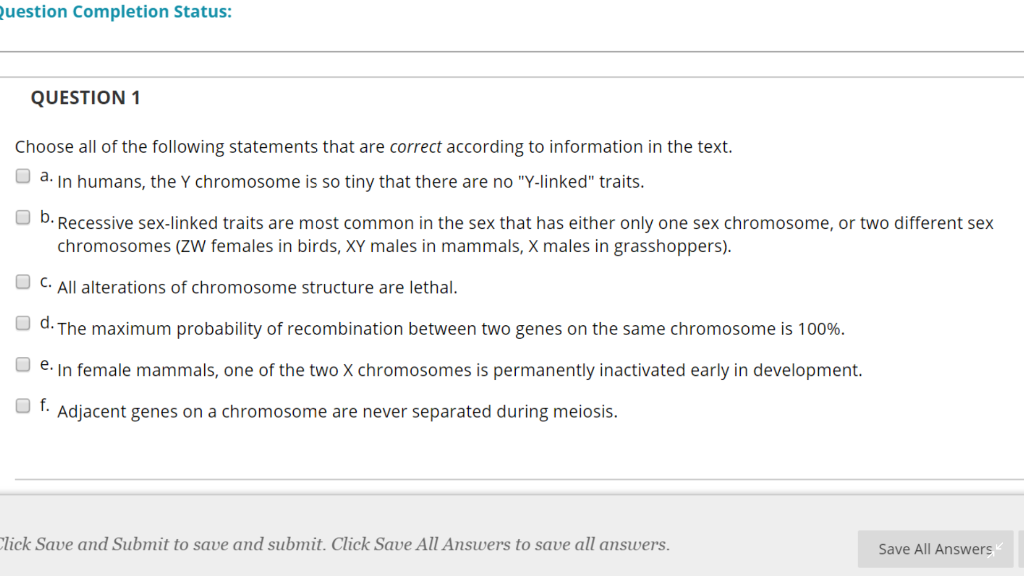 Solved uestion Completion Status: QUESTION 1 Choose all of | Chegg.com