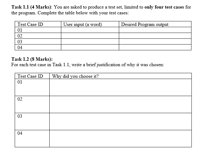 Solved Background You are presented a software module to | Chegg.com