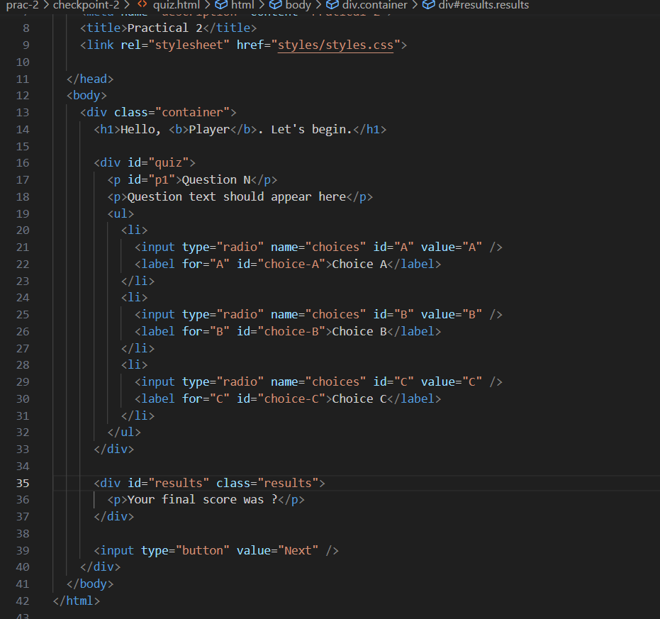 Solved NEED HELP WITH THIS CODE IN CHECK POINT 2 | Chegg.com