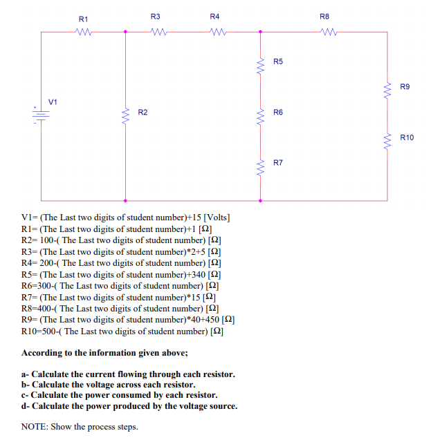 Solved V1=( The Last two digits of student number )+15 | Chegg.com