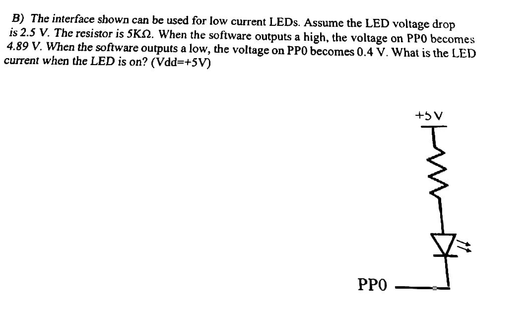 Solved Step-by-step with an explanation. B) The interface | Chegg.com