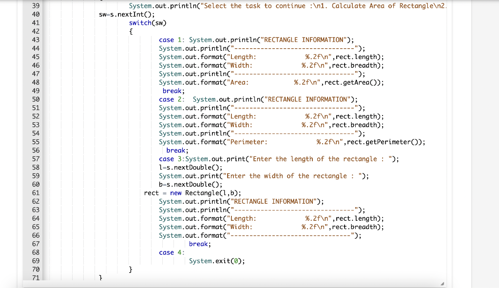 Solved 1 import java.util.*; 2 import java.lang.*; 3 public | Chegg.com
