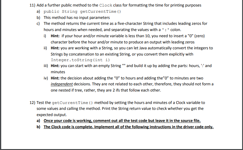 ISM3230 In-class lab Module 9 - Classes Spring 2020 | Chegg.com