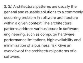 Solved Subject: Software Engineering please its hardest | Chegg.com