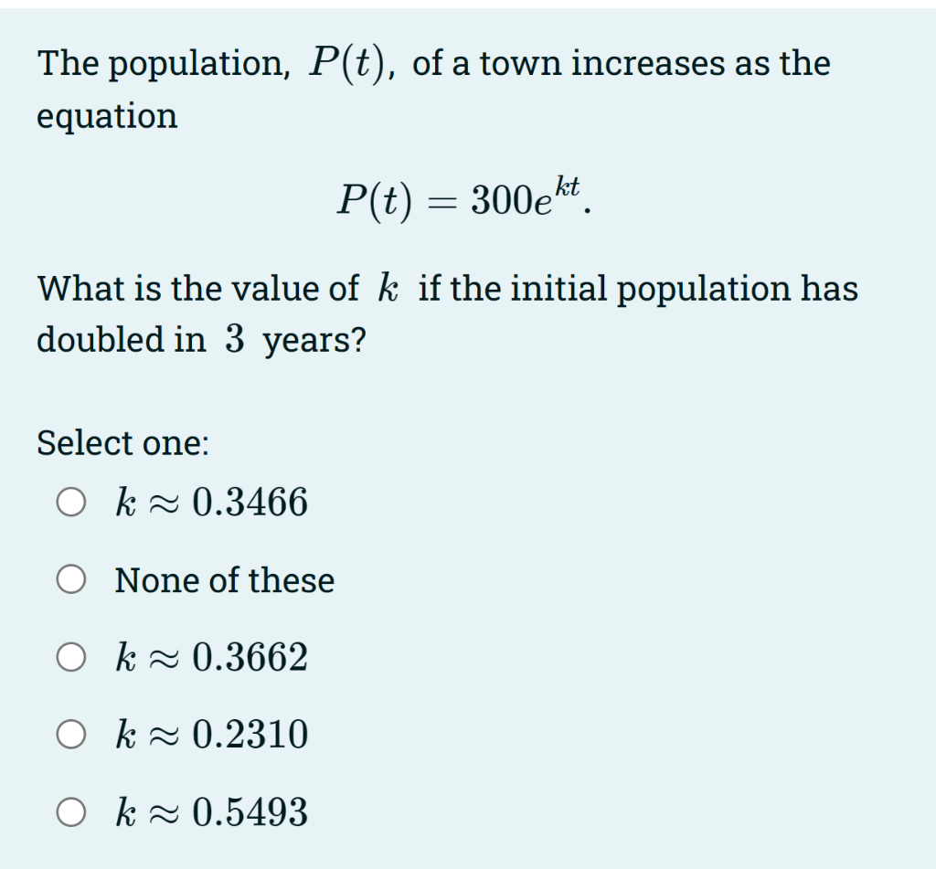 Solved For what value of k, is the differential equation 3x | Chegg.com