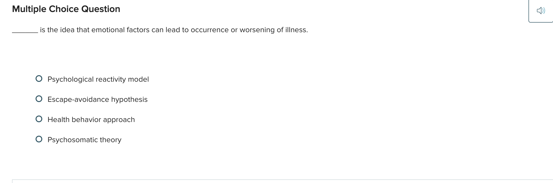 Solved Multiple Choice Questionis the idea that emotional | Chegg.com