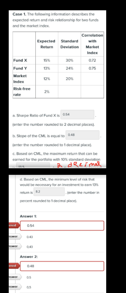 Solved Case 1. The following information describes the | Chegg.com