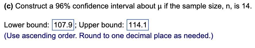 Solved simple random sample of size n is drawn from a | Chegg.com