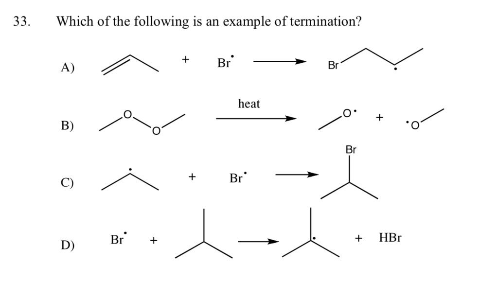 Solved 33.Which of the following is an example of | Chegg.com