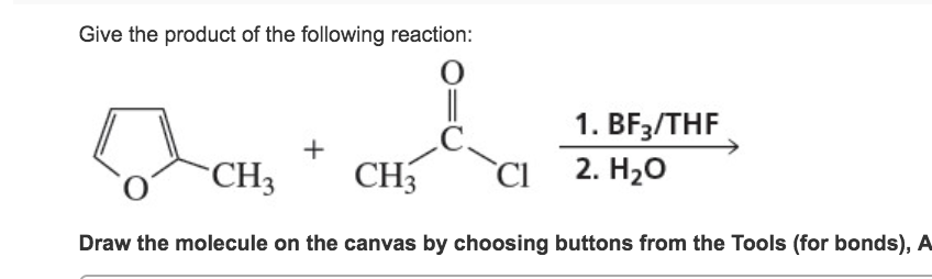 Solved Give the product of the following reaction: 1. | Chegg.com