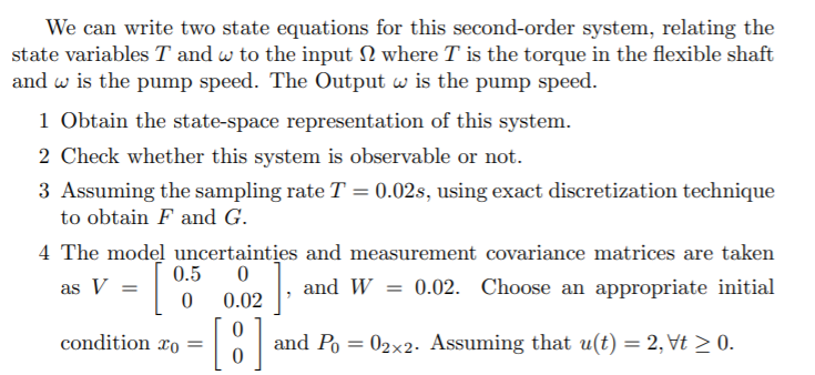 Exercise 6.6 The rigid output shaft of a diesel | Chegg.com