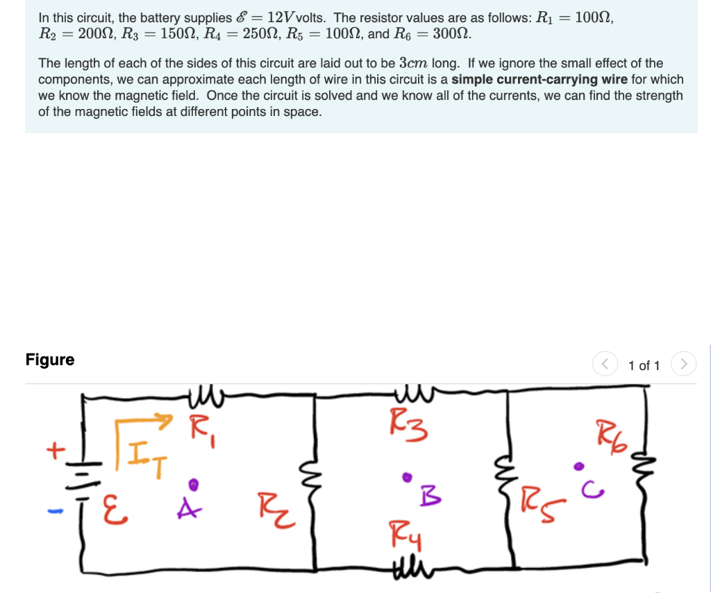 Solved A) What is the current flowing through R1? B) What is | Chegg.com