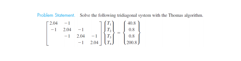 Solved 40.8 Problem Statement. Solve the following | Chegg.com