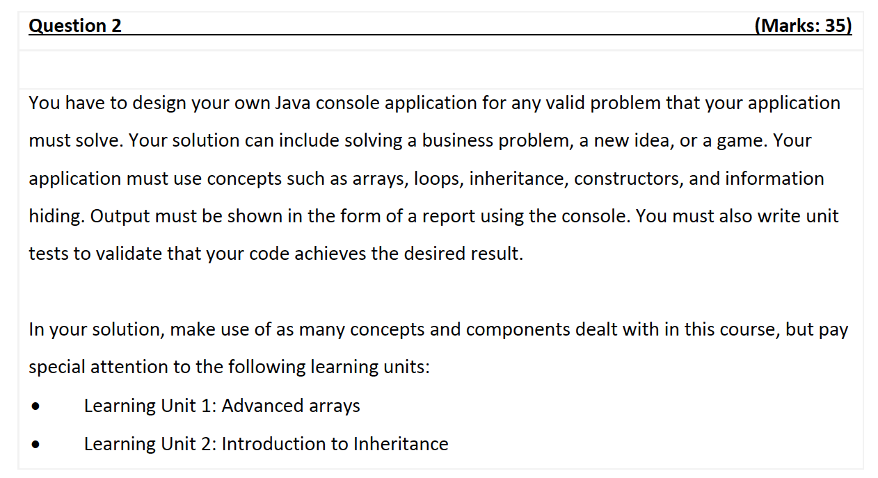 Solved Please use Java to help me answer the below | Chegg.com