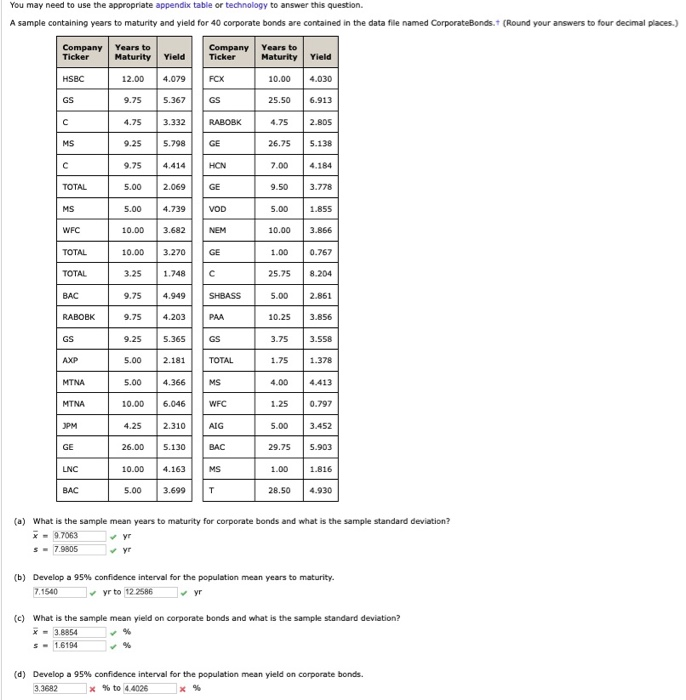 Solved You may need to use the appropriate appendix table or | Chegg.com