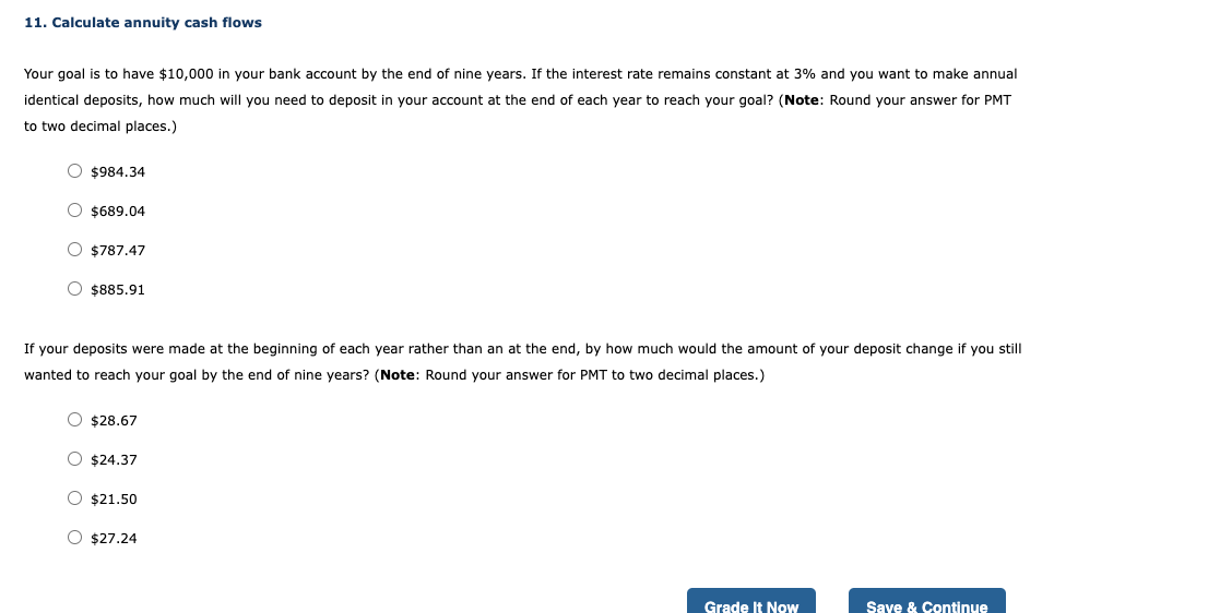 Your goal is to have $10,000 in your bank account by | Chegg.com
