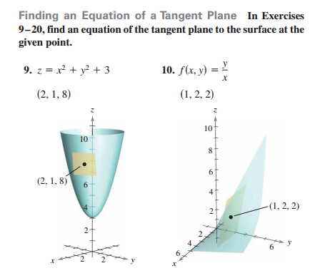 Solved Finding an Equation of a Tangent Plane In | Chegg.com