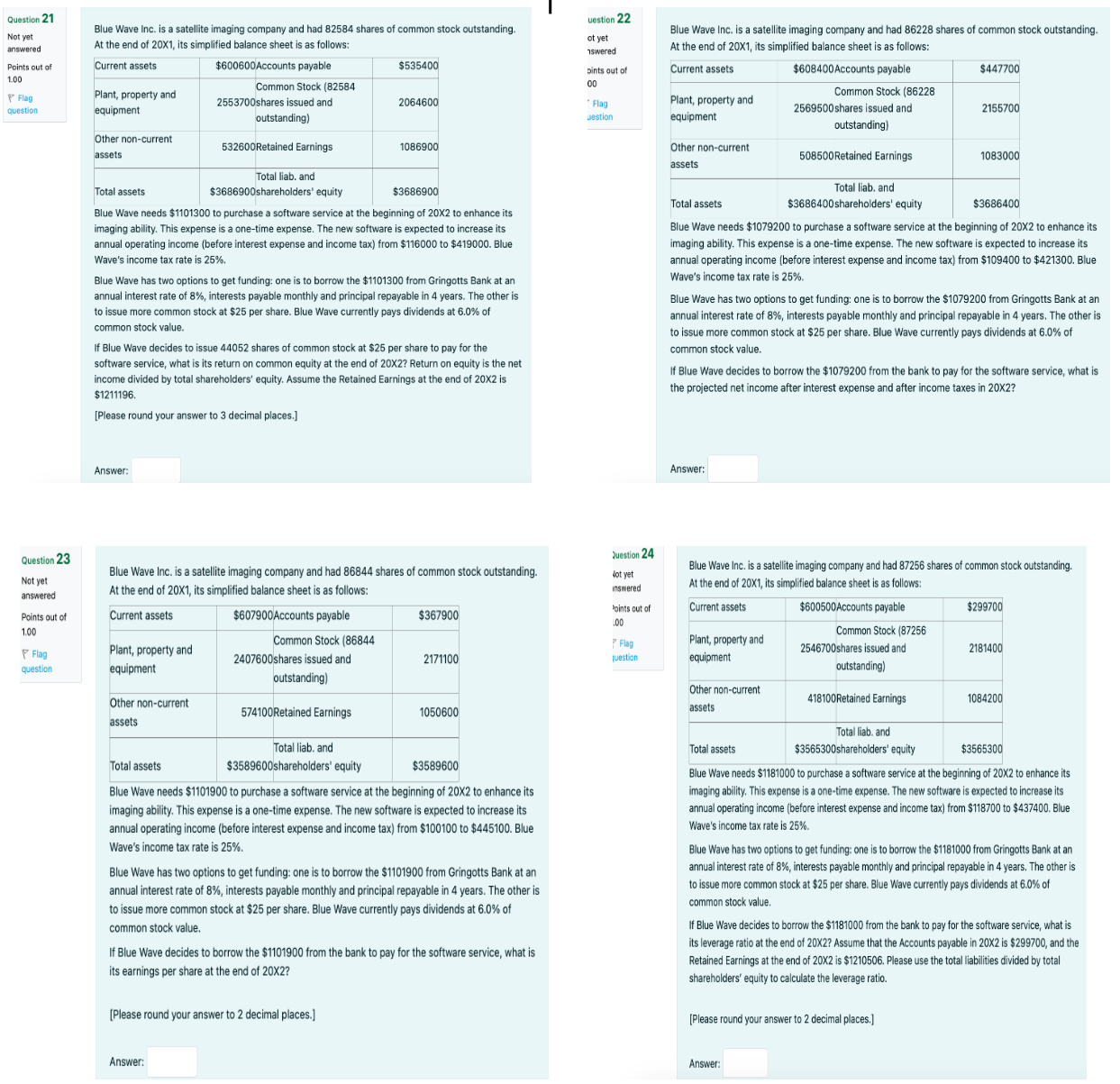 Solved PLEASE ANSWER ALL | Chegg.com