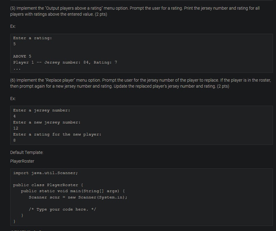 Solved I am struggling with a lab on zybooks (in java). I | Chegg.com