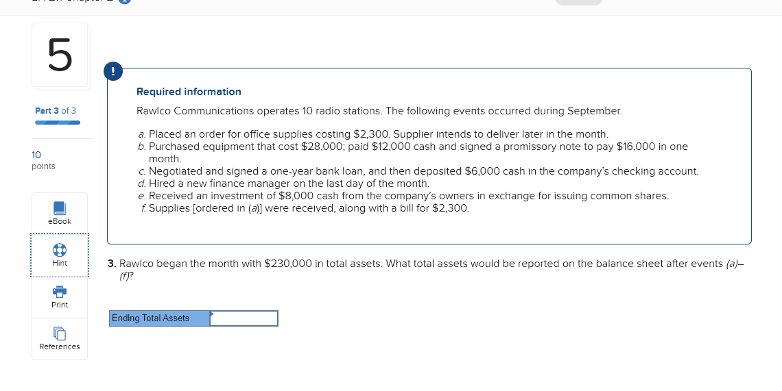 Solved Required information Rawlco Communications operates | Chegg.com