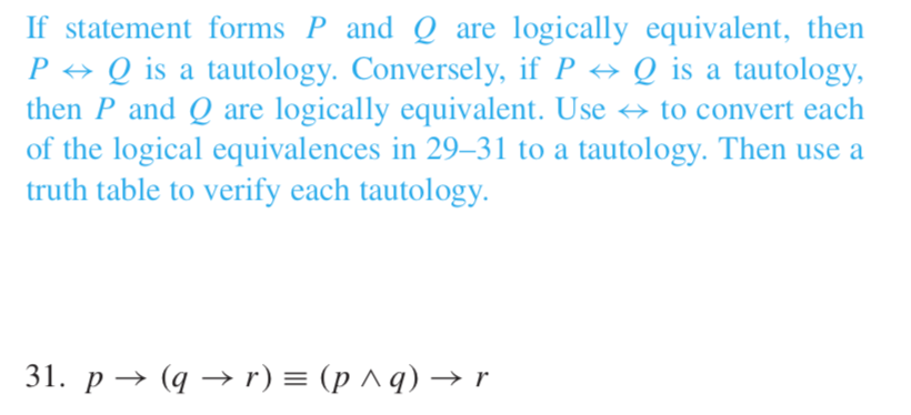 Solved If statement forms P and Q are logically equivalent, | Chegg.com