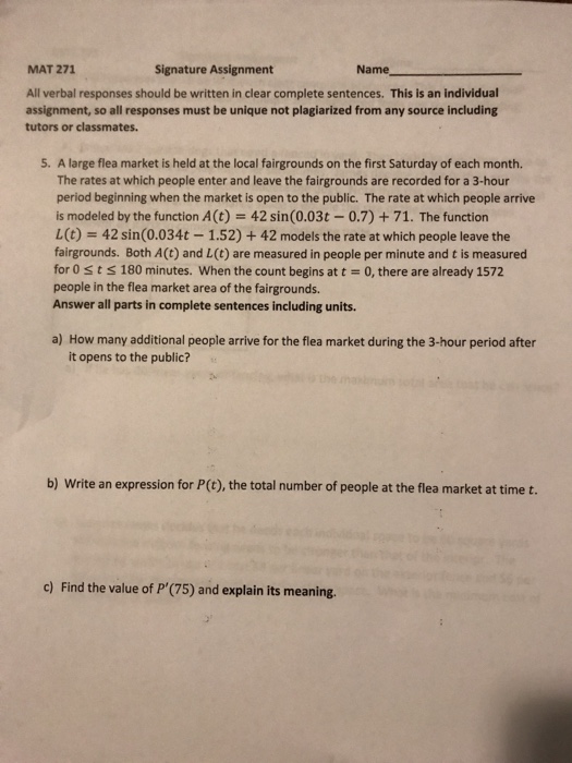 Solved MAT 271 signature Assignment Name All verbal | Chegg.com