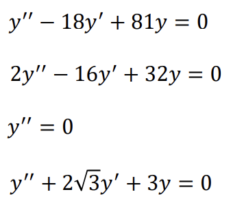 Solved Find the general solution to the following 2nd-order | Chegg.com