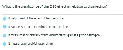 Solved What is the significance of the Q10 effect in | Chegg.com