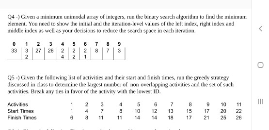 Solved I need help with Q1-Q6. Solutions should be written | Chegg.com