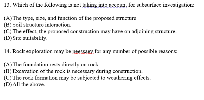 Solved 13. Which of the following is not taking into account | Chegg.com