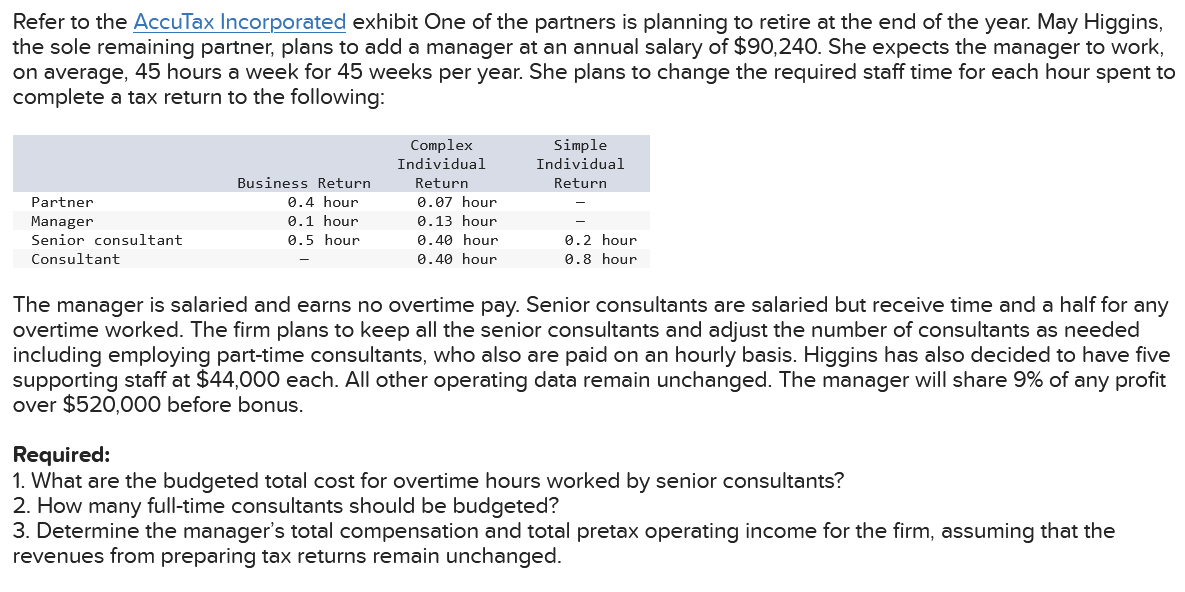 solved-refer-to-the-accutax-incorporated-exhibit-one-of-the-chegg