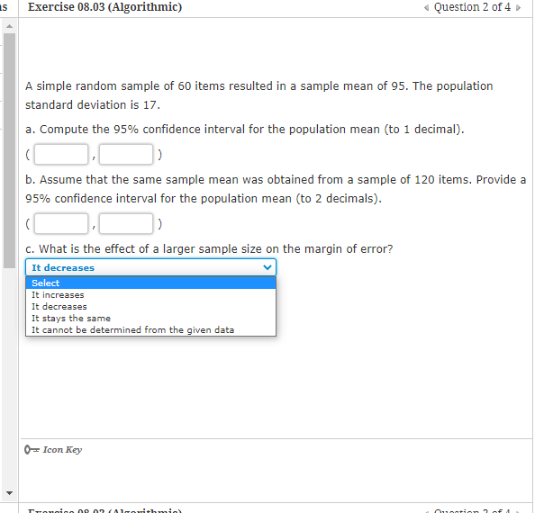 Solved IS Exercise 08.03 (Algorithmic) Question 2 of 4 A | Chegg.com