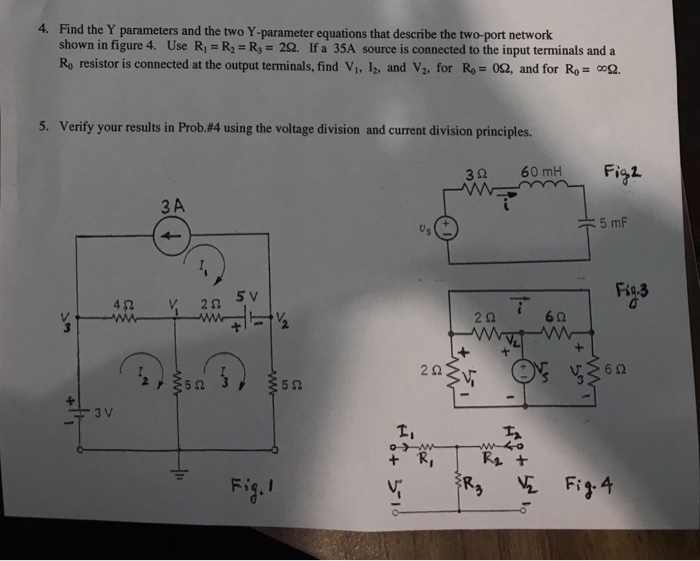Solved Find the Y parameters and the two Y-parameter | Chegg.com