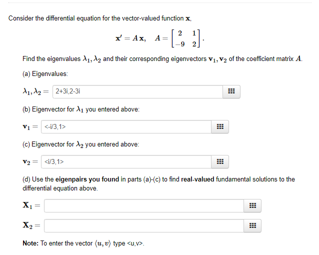 Solved Consider the differential equation for the | Chegg.com