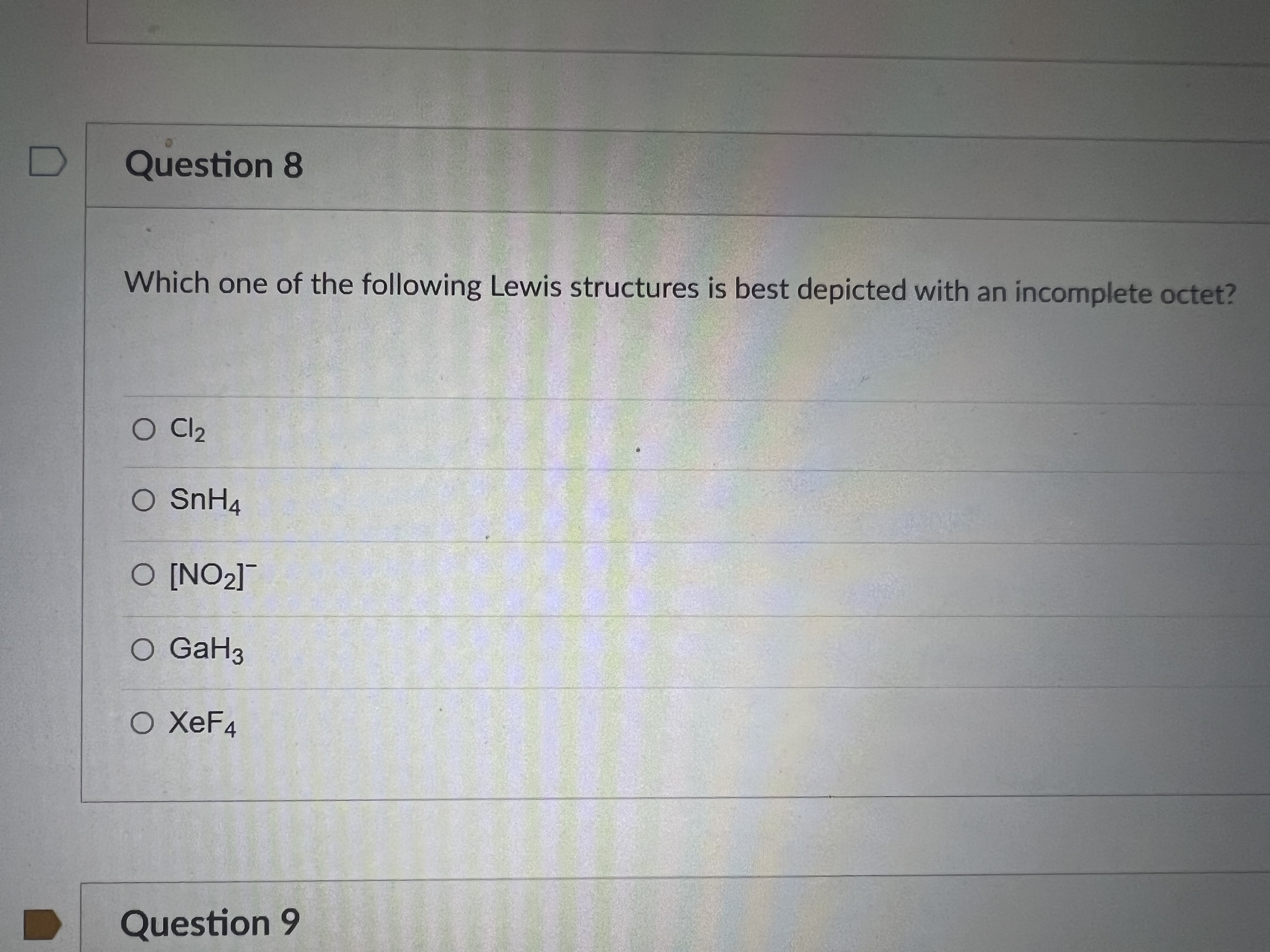 Solved Which one of the following Lewis structures is best | Chegg.com