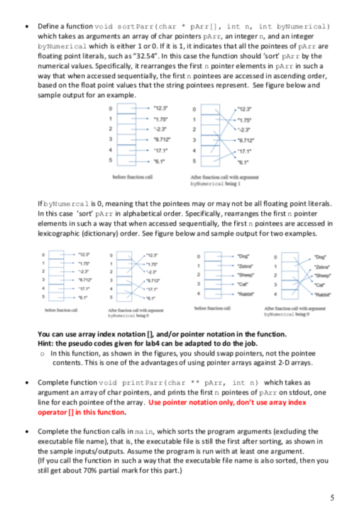 Solved Problem B Specification Organizing records of 2D | Chegg.com